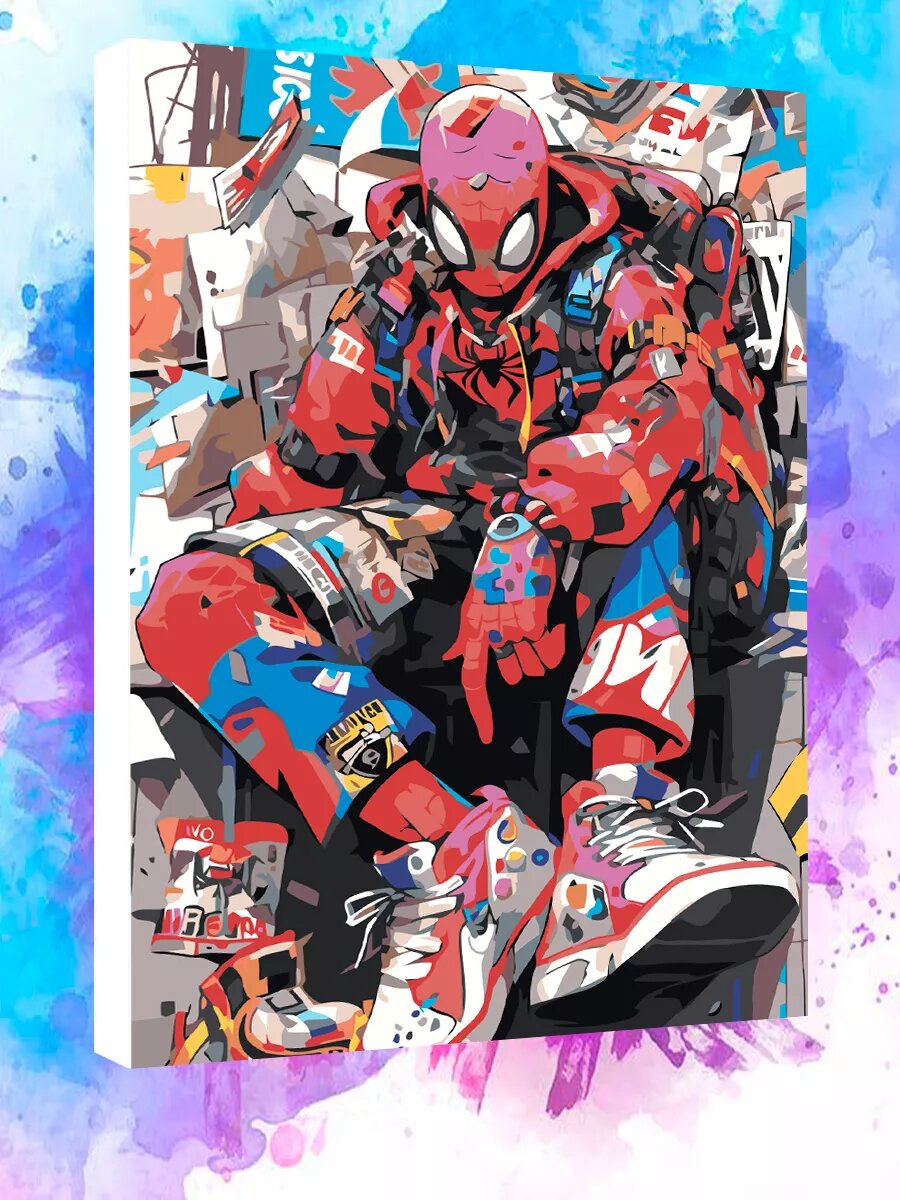 Картина по номерам Человек-паук Арт
