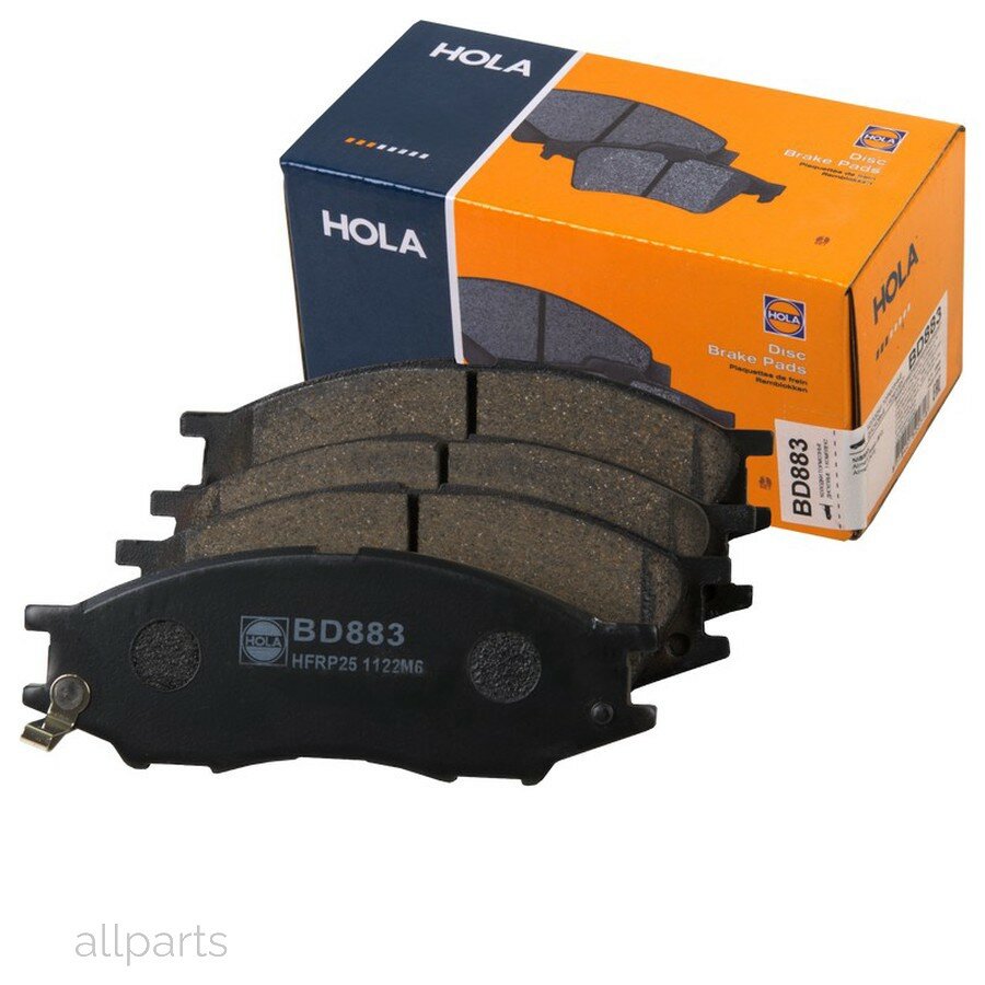 HOLA BD883 Колодки передние NISSAN Almera Classic (B10), Almera II (N16) HOLA BD883