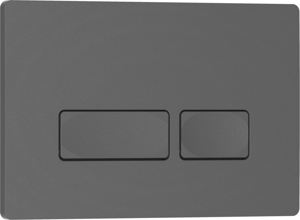 Кнопка смыва IBERICA BLANCA ESTI-R ABS-пластик, серый матовый (IB. B021.008.000)