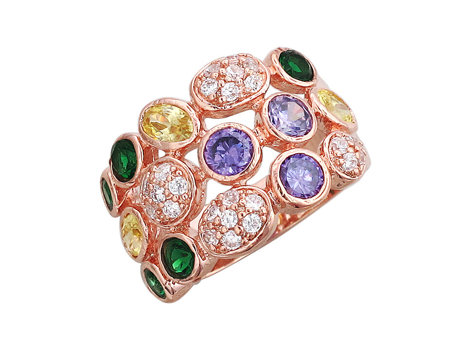 Кольцо, фианит