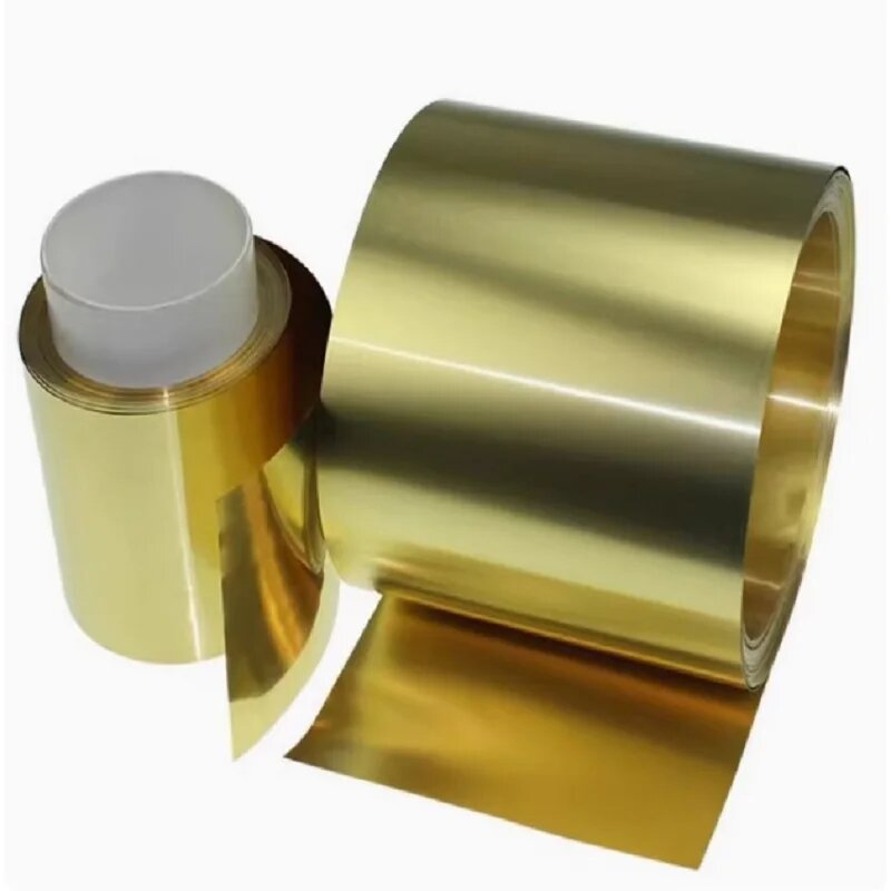 Латунная пластина фольги 0.1x100x100mm