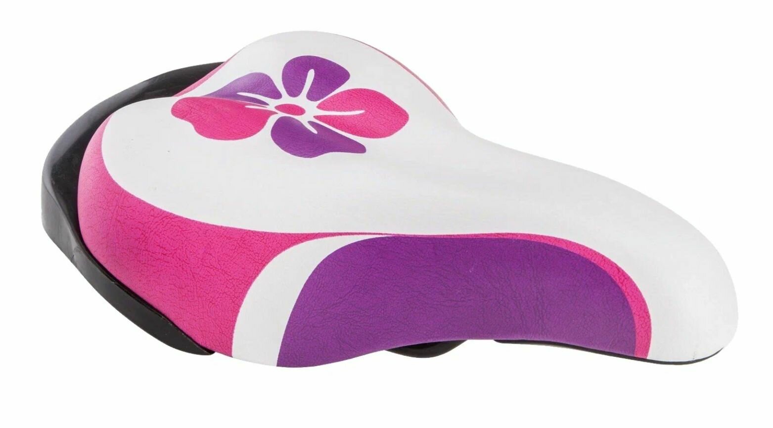 Седло 200х140 мм AZ-5559 детское, розово-белое