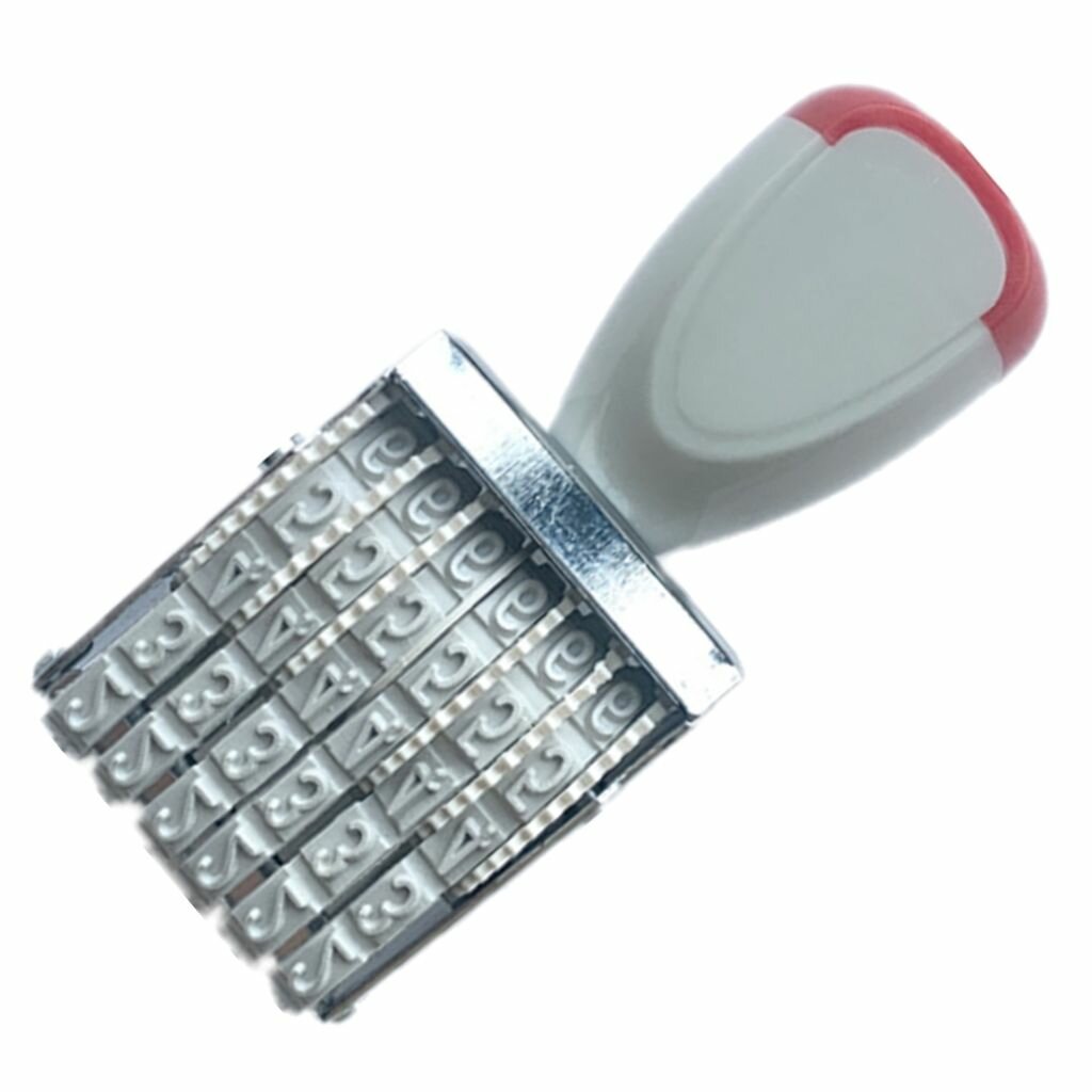 Печать высота шрифта 4мм5мм цифровая печать-6-значная печать (4 мм)