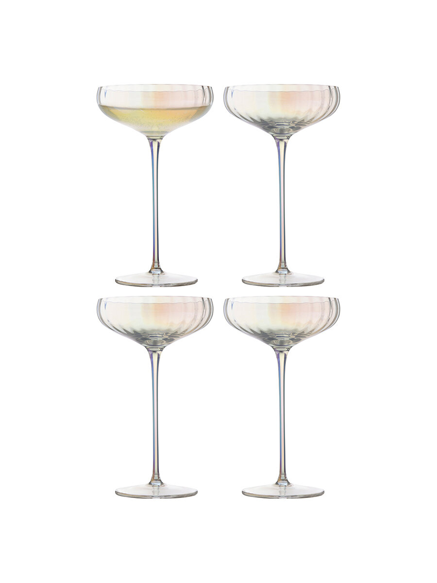 Набор креманок Gemma Opal 255 мл для шампанского 4 шт Liberty Jones