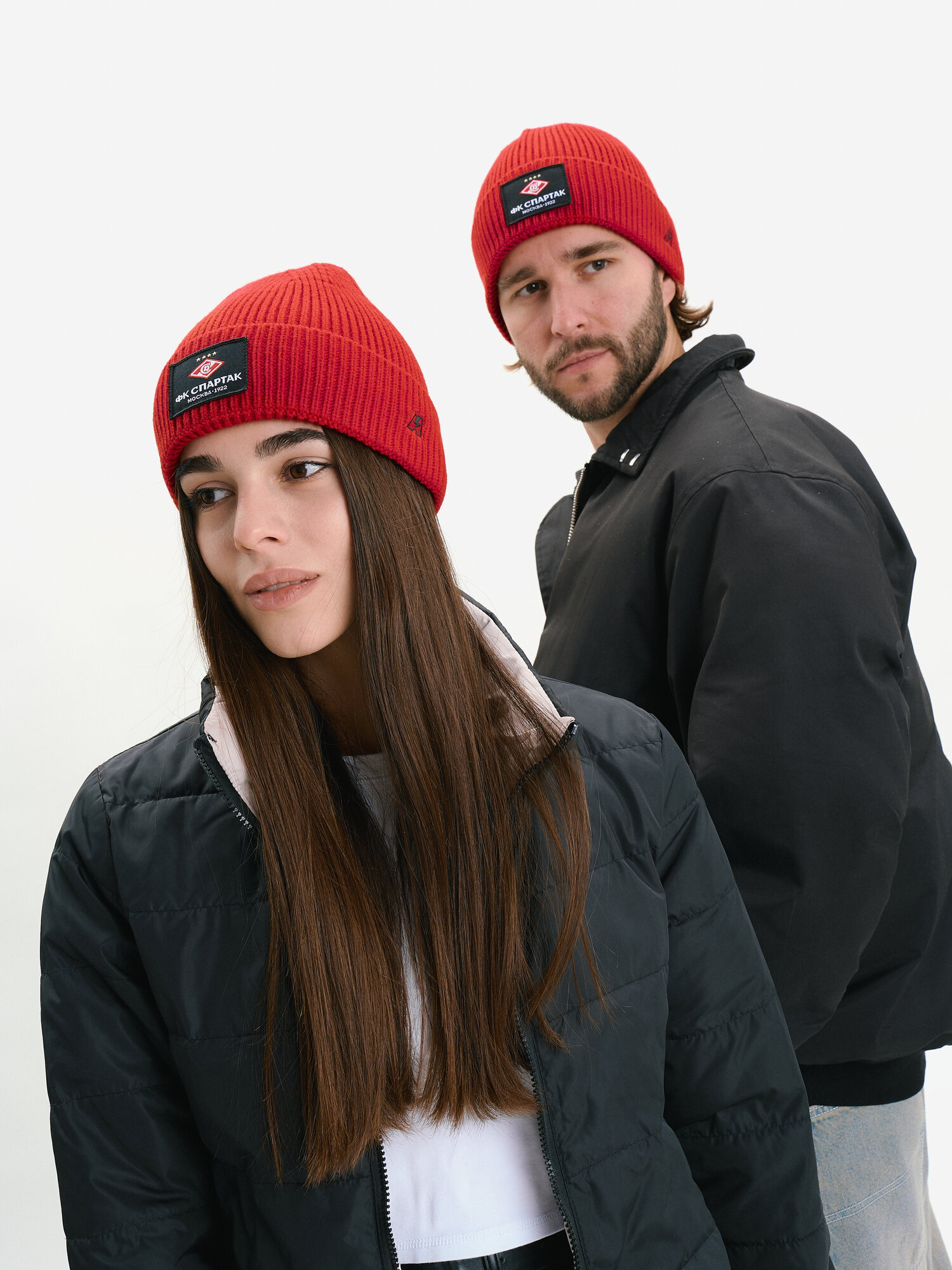 Шапка-бини ФК Спартак Москва для взрослых и детей