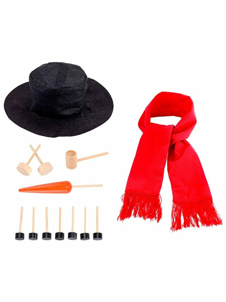 Набор для лепки снеговика / Новогодний декор / Подарок для детей