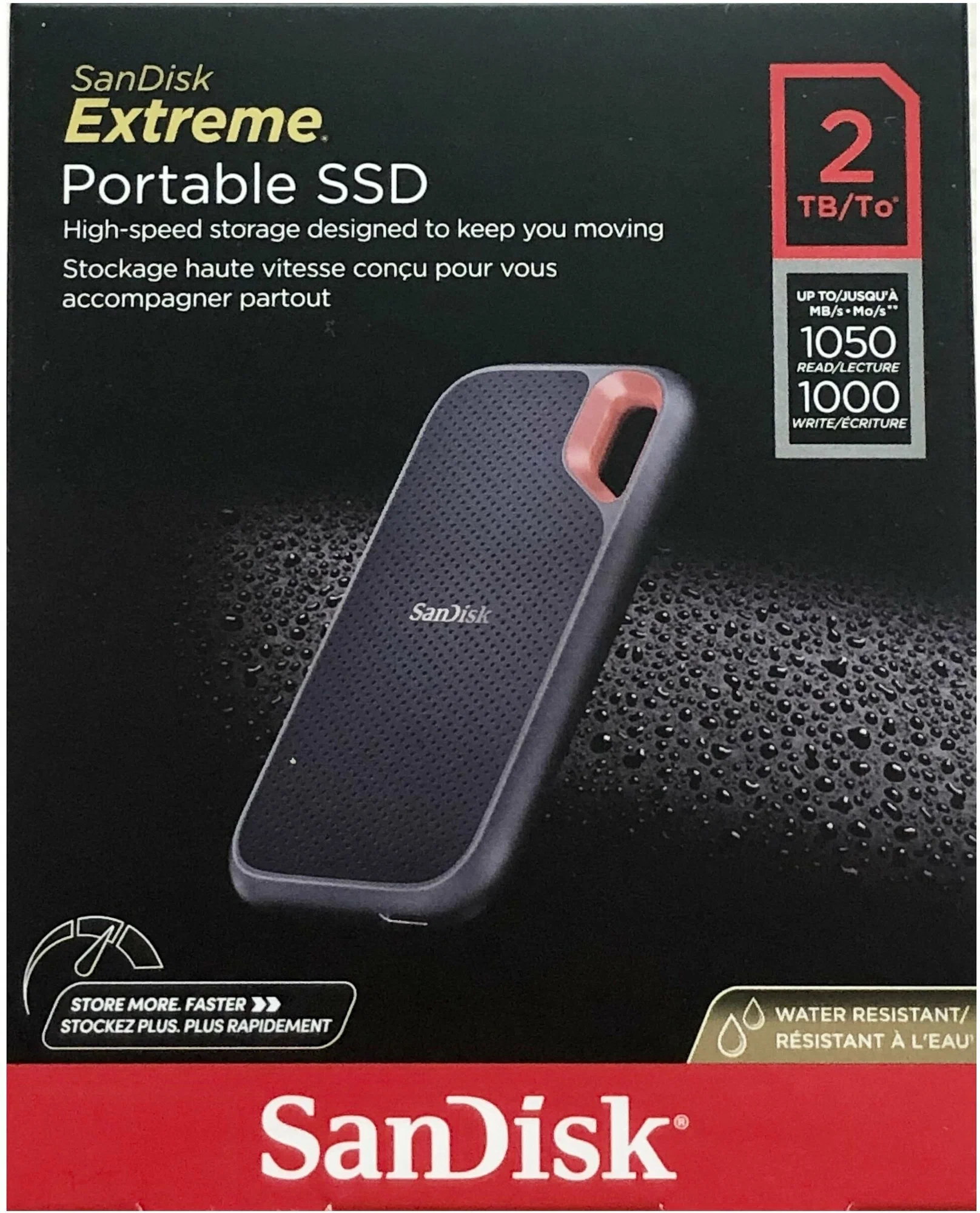 Мобильный твердотельный накопитель SanDisk (СанДиск) Type-c USB3.2 NVMe (PSSD) E61 Excellent Edition 1050 МБ/с 2TB