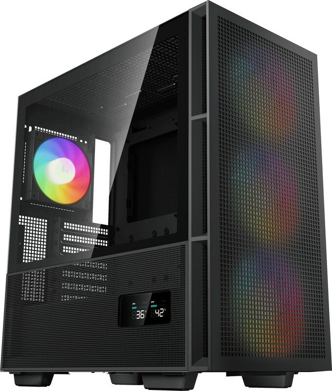 R-CH560-BKAPE4D-G-1 / Корпус DEEPCOOL CH560 DIGITAL (R-CH560-BKAPE4D-G-1) черный (Mid-Tower, E-ATX,