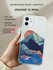 Чехол на Apple iPhone 12 mini / Айфон 12 Мини с принтом "Закат в снежных горах",...