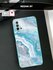 Чехол на Xiaomi Redmi 9T / Сяоми Редми 9Т с принтом "Нежно-голубой мрамор"