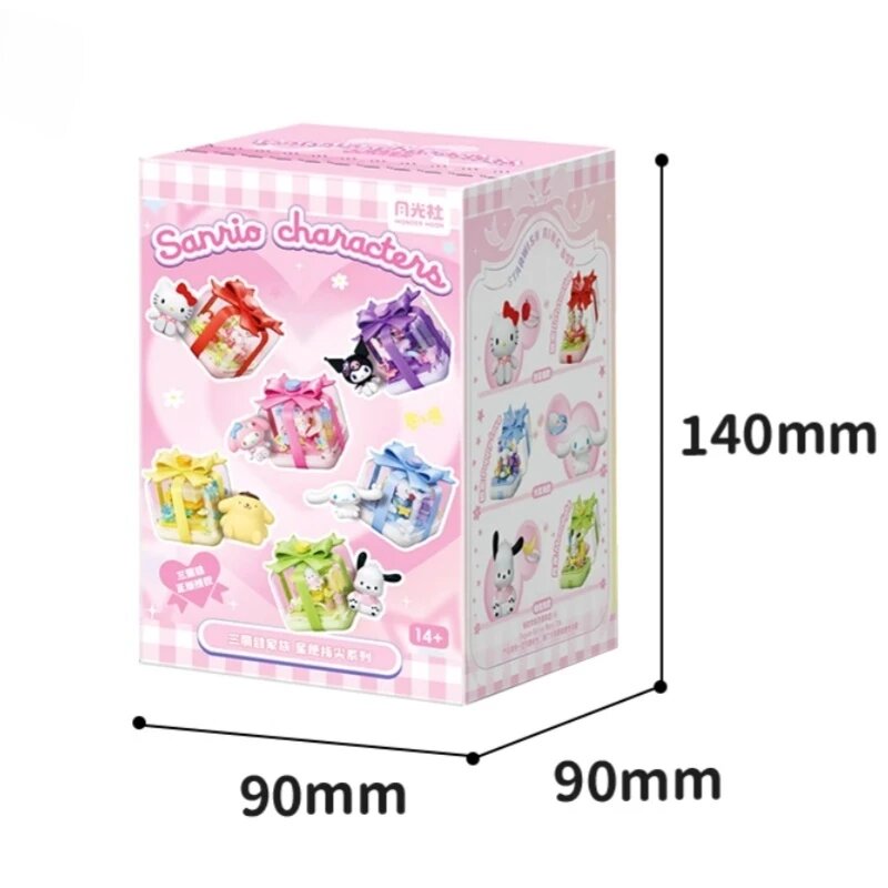 Keeppley набор строительных блоков Hello Kitty Kuromi My Melody Розовый, box Random 1
