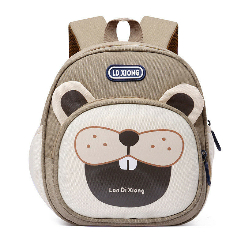 Детский рюкзак oxford brand kids backpack с легким дизайном для школы khaki