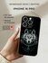 Чехол на Apple iPhone 16 Pro / Айфон 16 Про с принтом "Волк оберег"