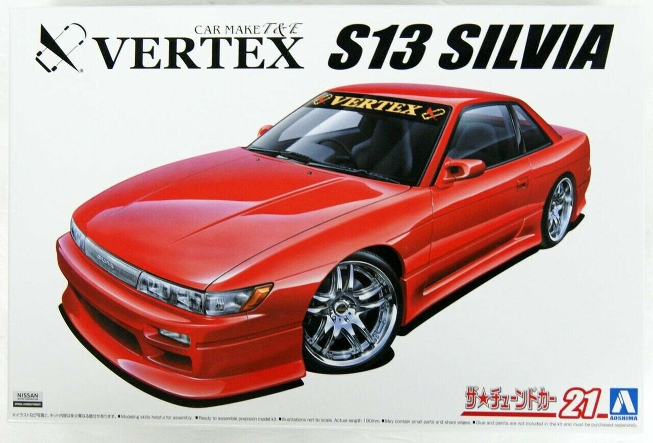 Сборная модель Vertex PS13 Nissan Silvia '91 1/24