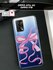 Чехол на Oppo A74 / Оппо A74 с принтом "Полосатый розовый бант 2"