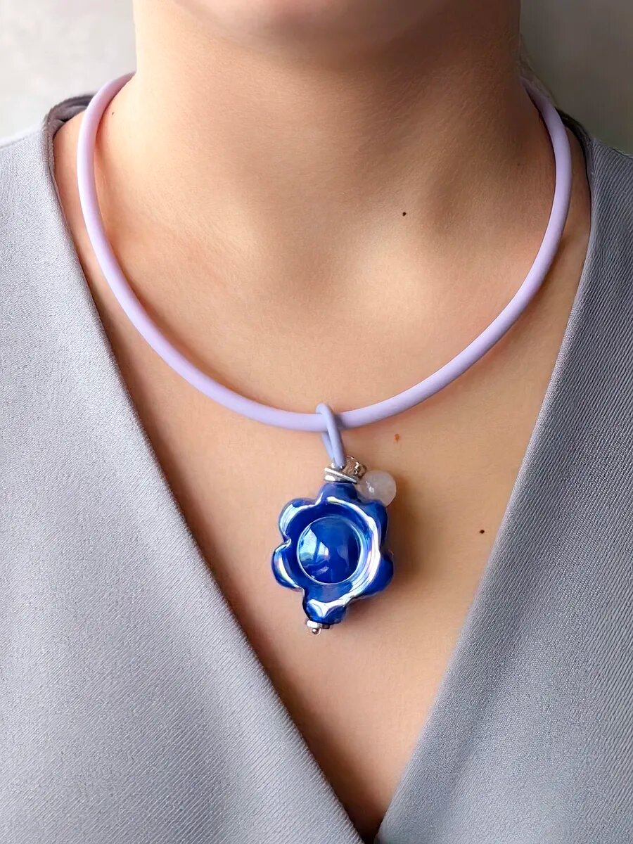 Колье, муранское стекло