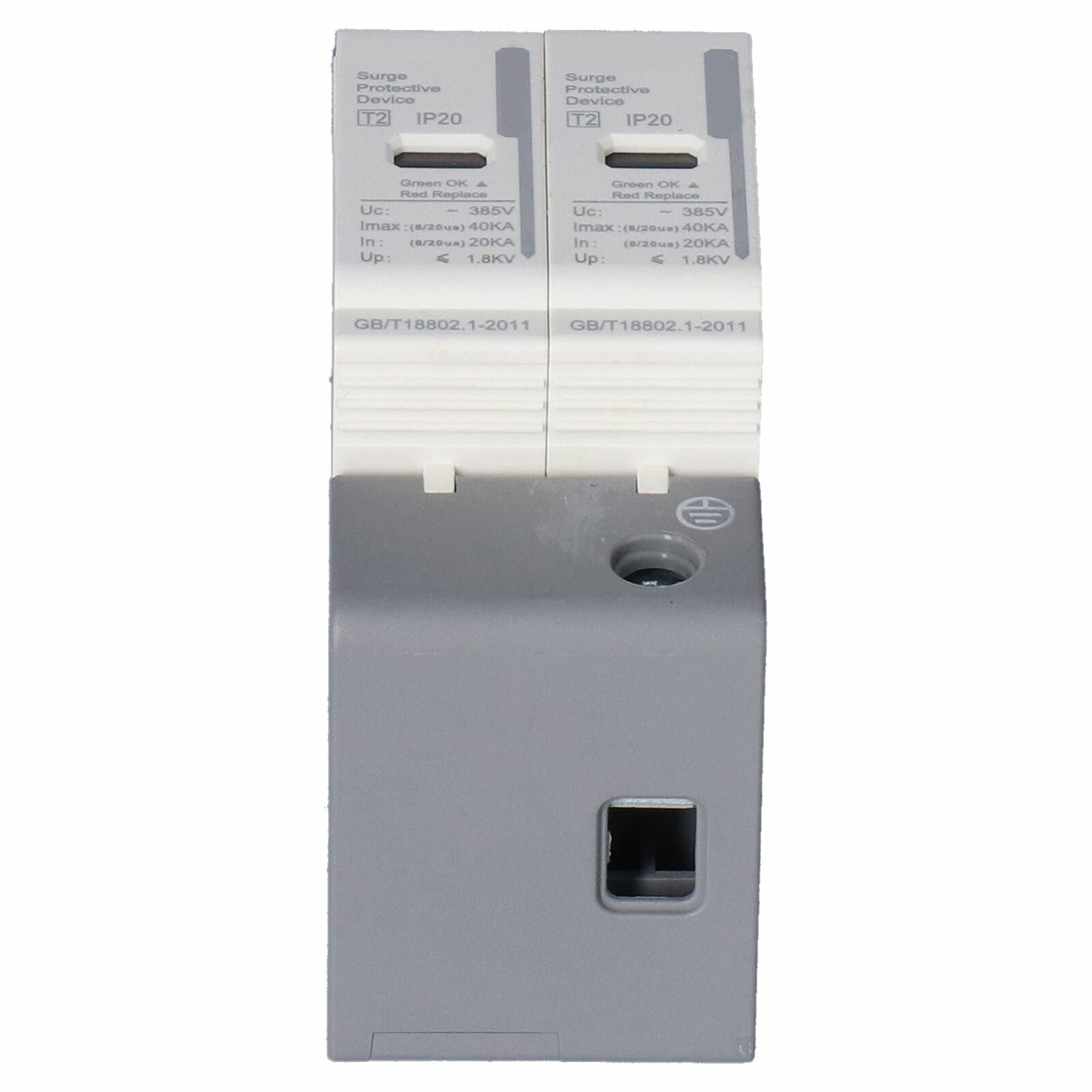 BERM Устройство защиты от перенапряжения Разрядник SPD Защита электрической цепи 220 В 380 В 2P40KA