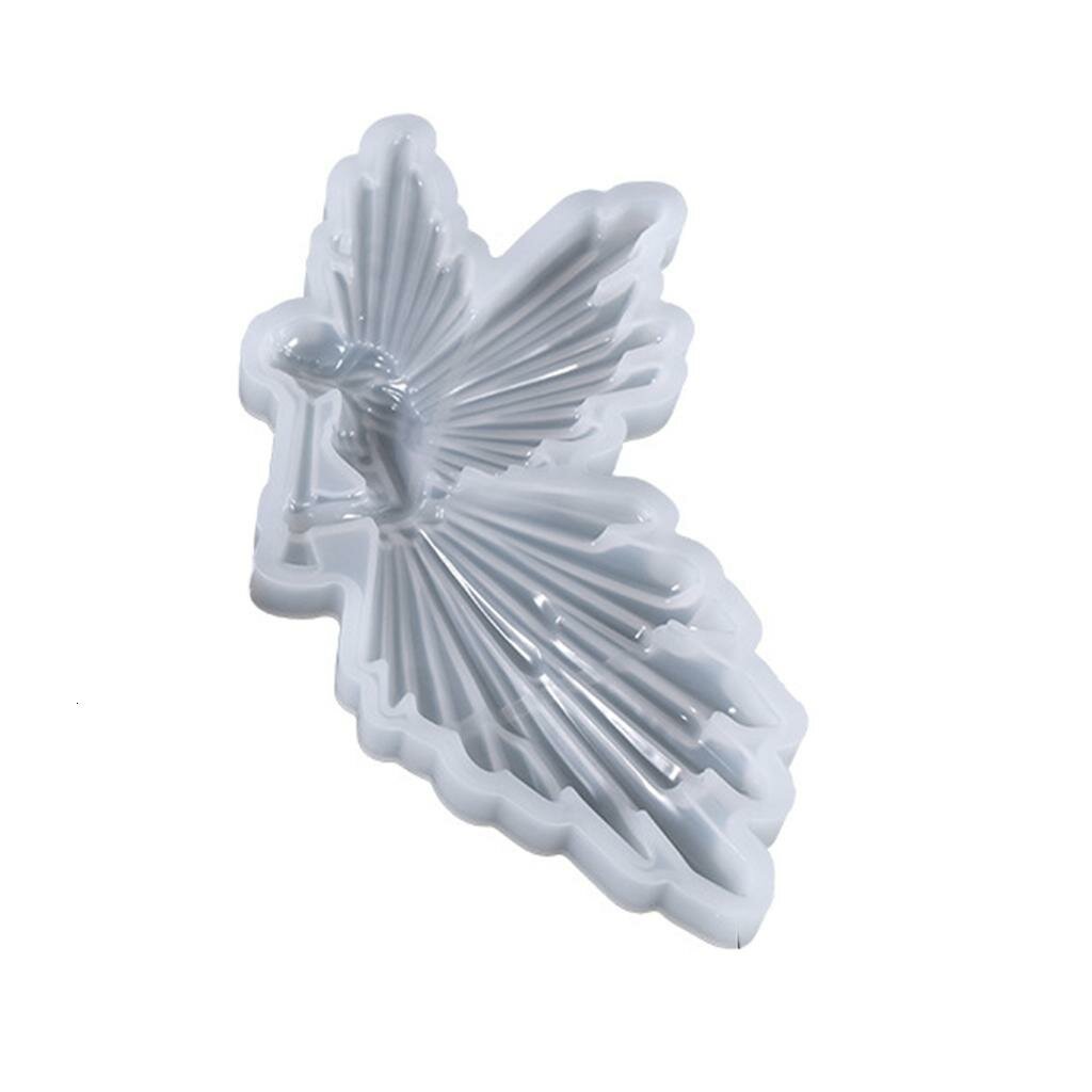 Девушка с ангелом из эпоксидной смолы силиконовый молд украшение для дома, - правильно