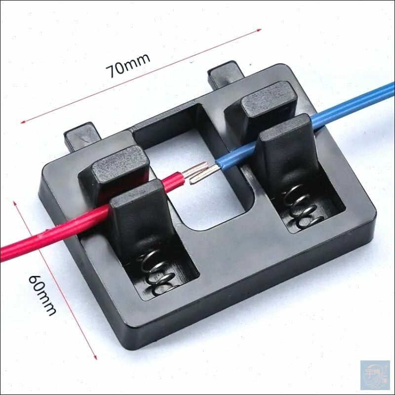 Сварочный кондуктор и держатель для пайки проводов электроники Фиксатор для ремонта DIY инструмент мастерской ABS пластик серый черный