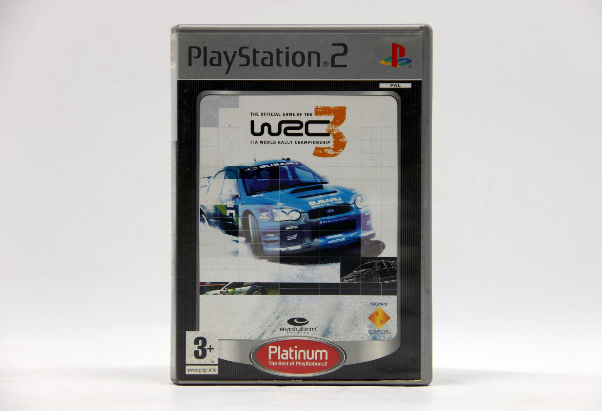 WRC 3 The Official Game of the FIA World Rally Championship (PS2)