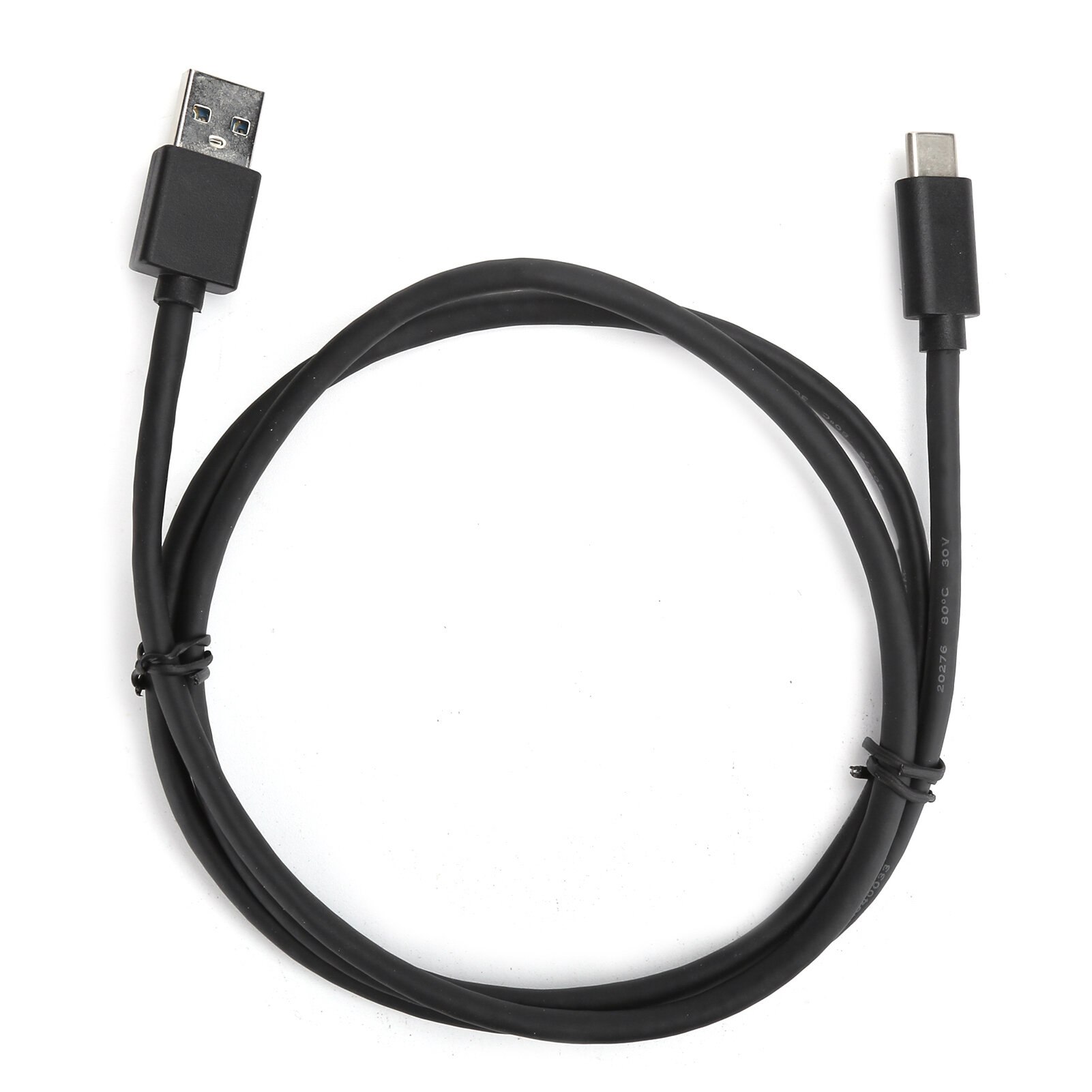 USBA to USBC Cable Universal Data Line Audio Transmission Conversion Cord 1 Meter Black