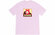 Майка Supreme, размер L, светло-фиолетовый