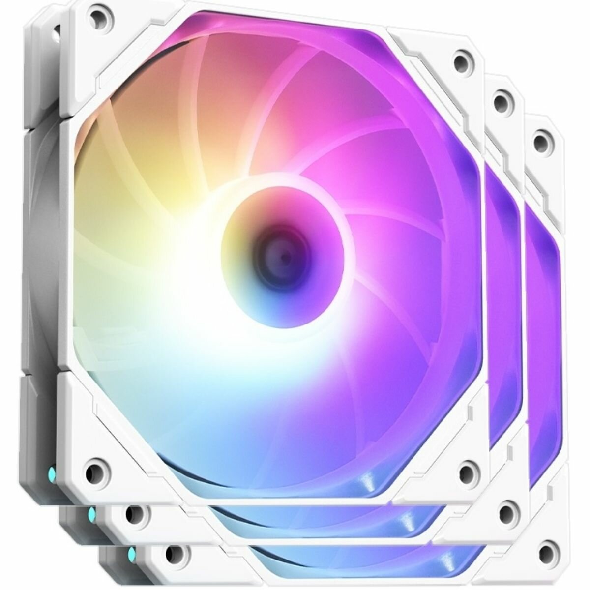 Вентилятор Fan ID-Cooling TF-12025-PRO ARGB TRIO SNOW ARGB LED / PWM/ 3pack