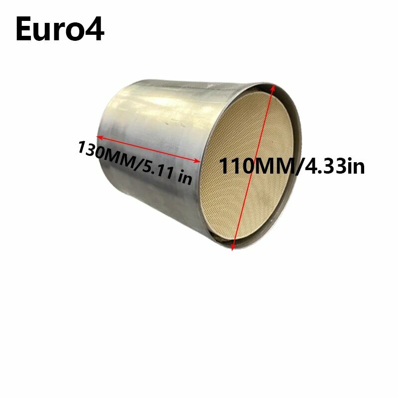 Керамический катализатор Euro4 110x130 мм с сотовым сердечником высокой плотности CPSI 400 CPSI для газовых выхлопных систем