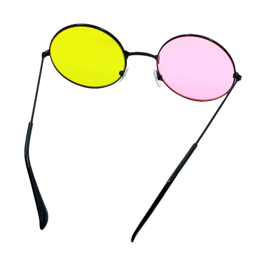 Аниме Очки для косплея Очки в круглой оправе Очки для вечеринок Очки смешанного цвета Солнцезащитные очки