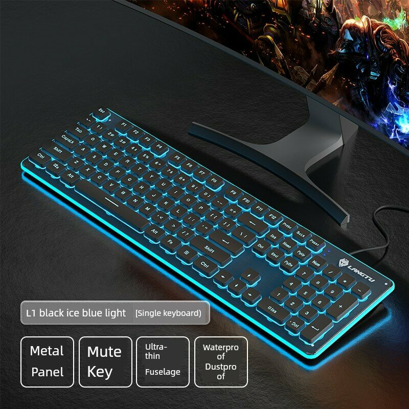 Подходит для ноутбука ASUS Tianxuan 6Pro 5 16inch с беспроводной клавиатурой, перезаряжаемой бесшумной мышью,