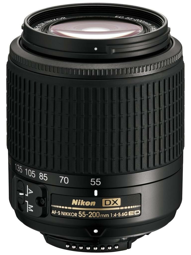 Объектив Nikon AF-S Nikkor 55-200mm f/4-5.6G ED DX