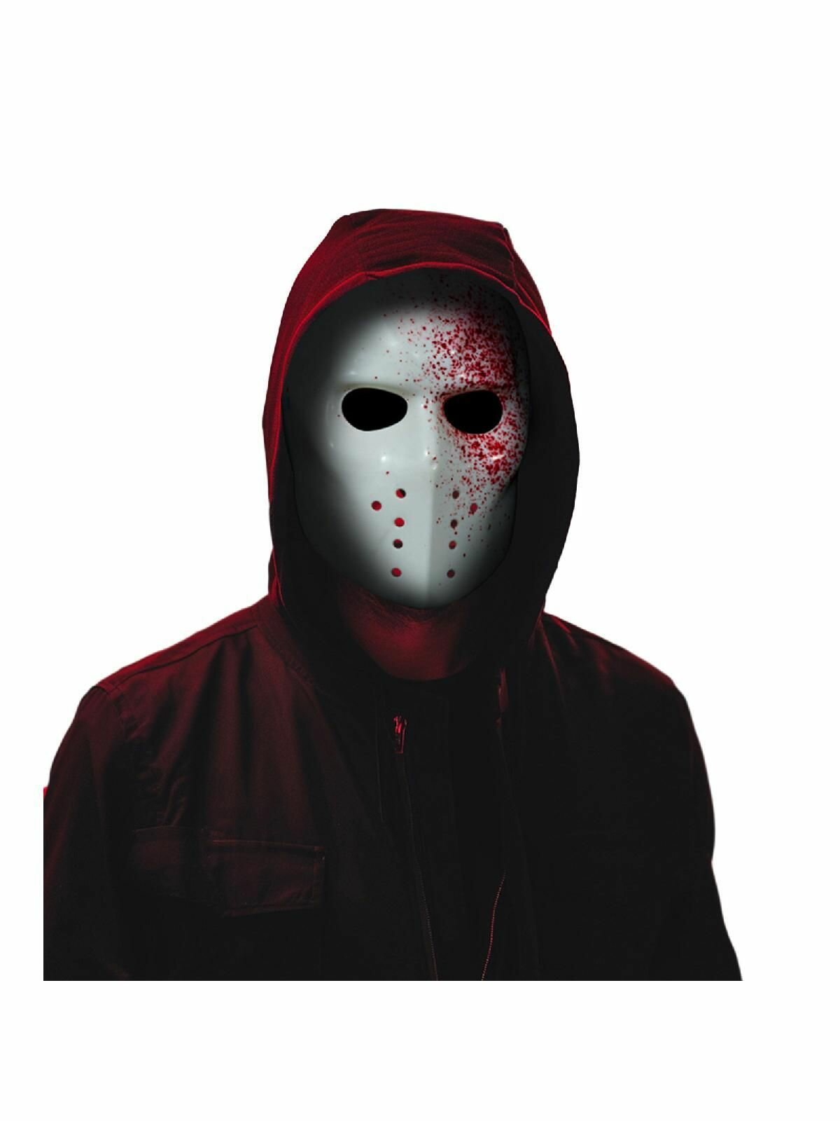 Кровавая хоккейная маска на Хэллоуин, - Кровавая маска