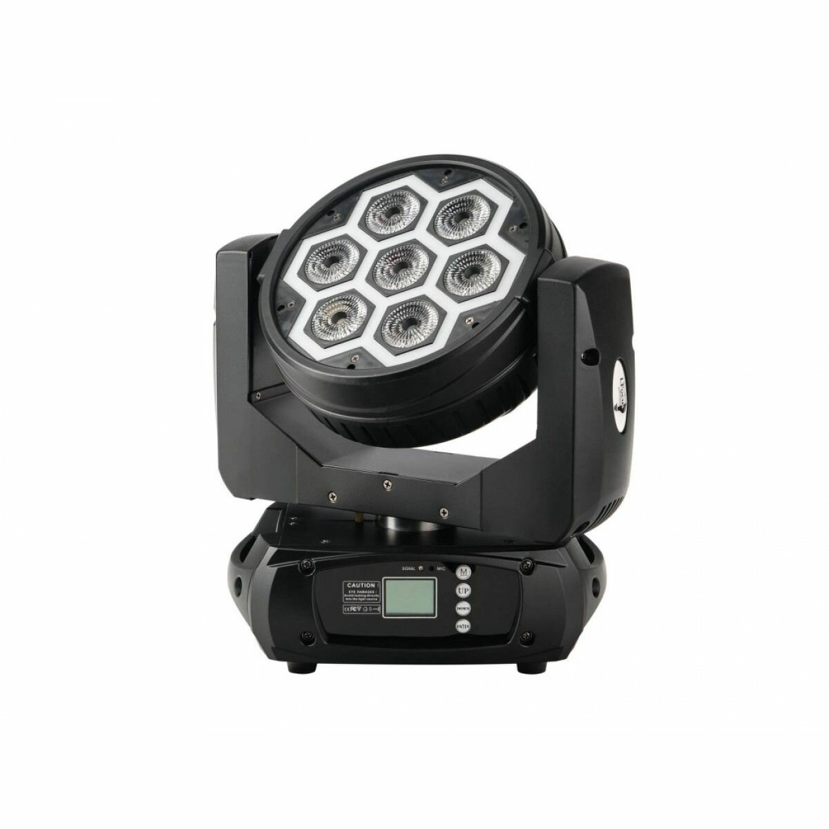 FO-710E Моторизированная световая "голова", 7х10+60х0.2Вт, LFocus