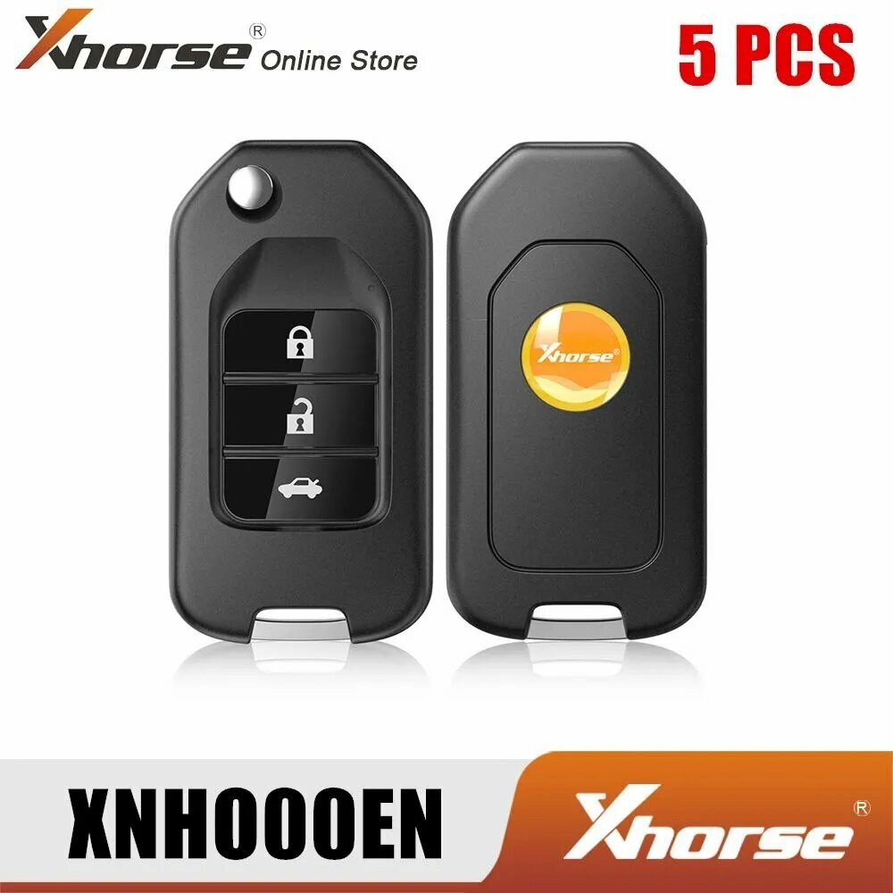 Xhorse Ключ зажигания, арт. XNHO00EN Remote Key, 1 шт.