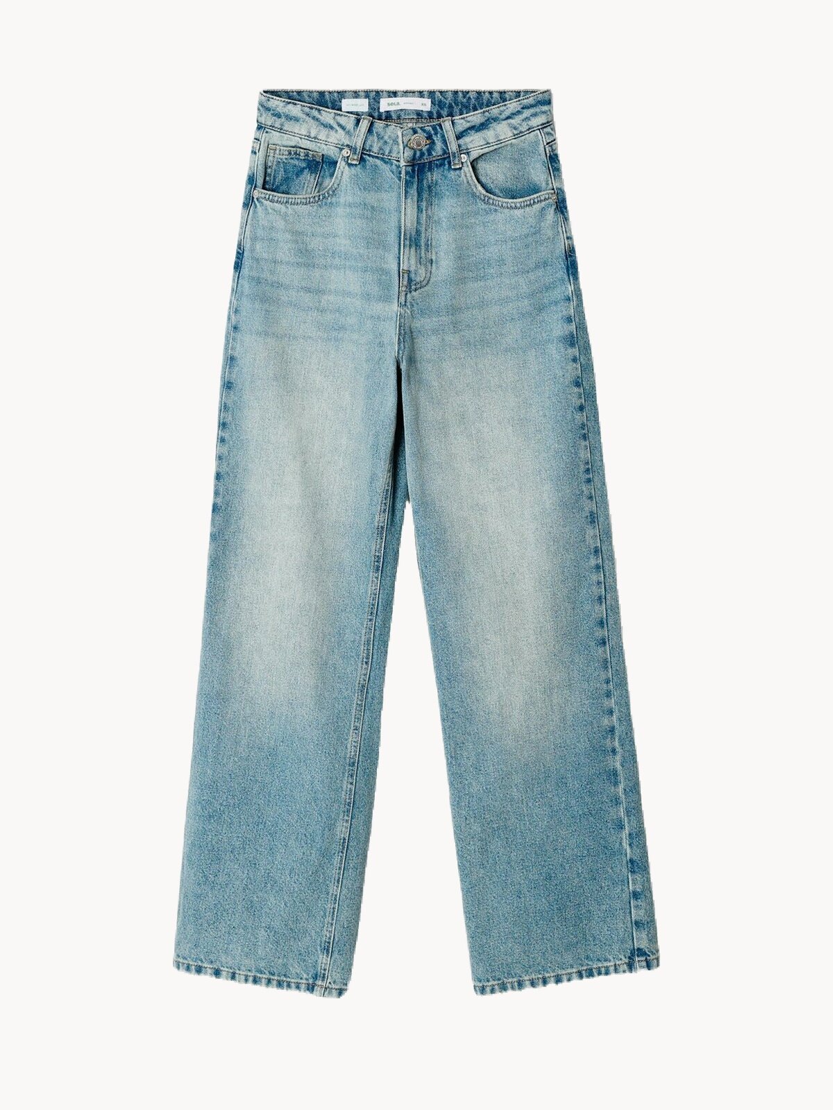 Джинсы широкие 