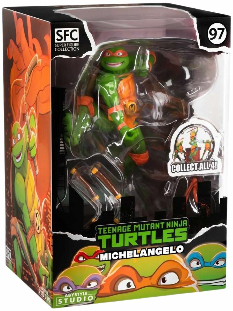 Фигурка ABYstyle - TMNT Черепашки-ниндзя: Michelangelo (21см)