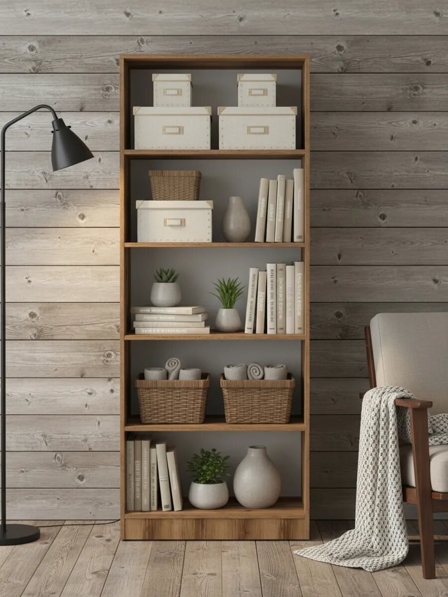 Шкаф FRESTER распашной для одежды с полками в спальню на балкон, от производителя