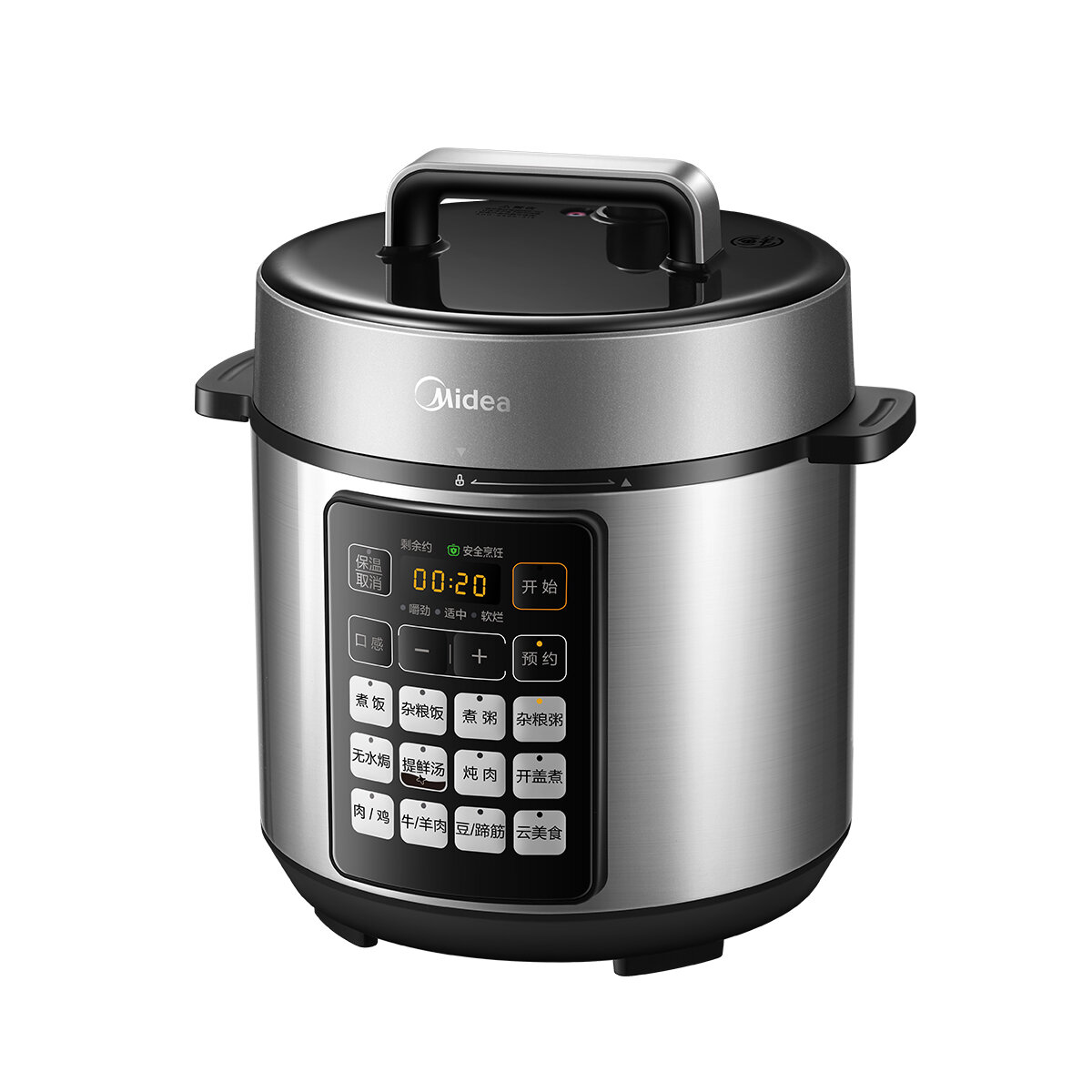 Электрическая скороварка Midea MY E522, starry gray, 5 л, для бытового использования