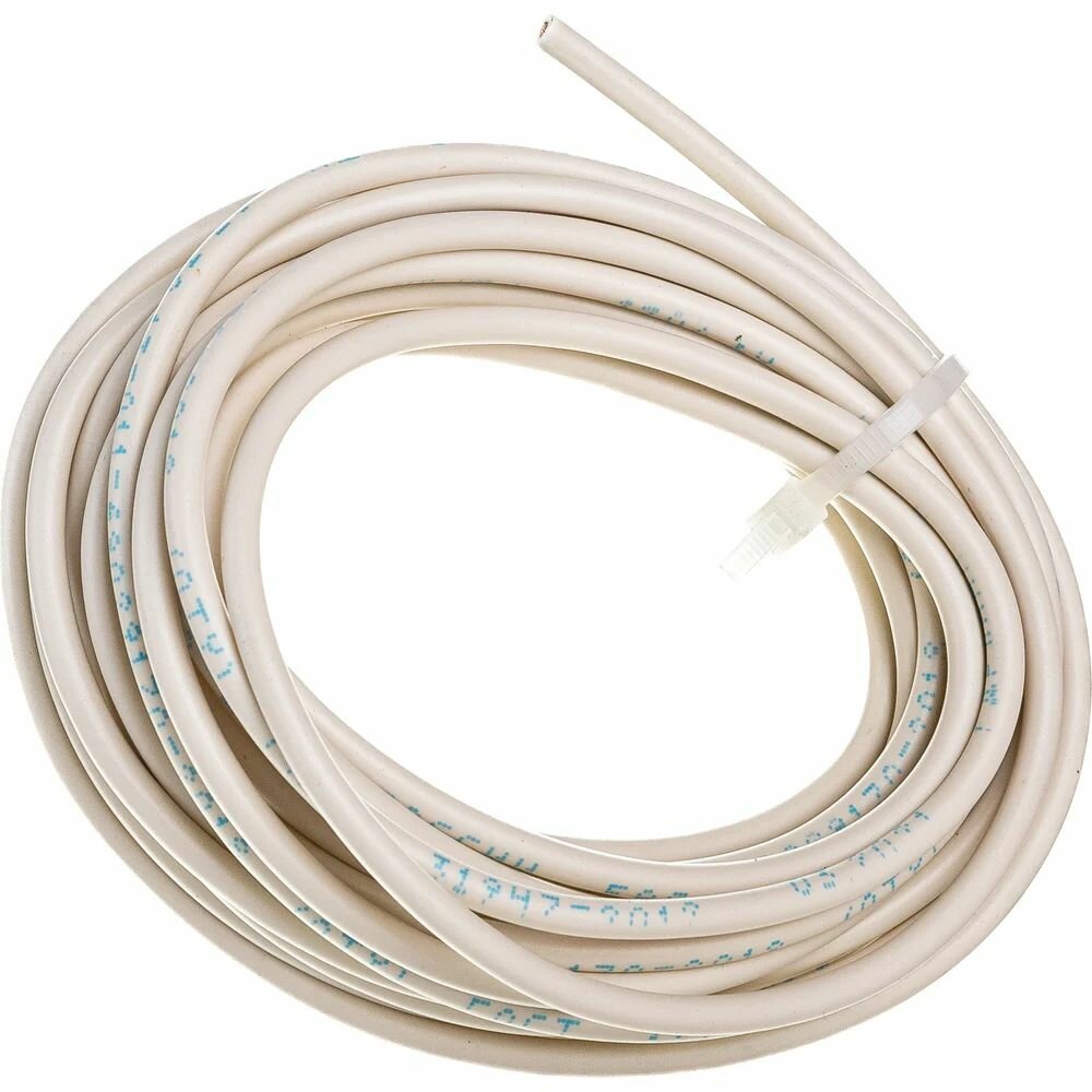 Провод ПУГВ Торкабель 1,5 белый 5 м в упаковке 0749524536809