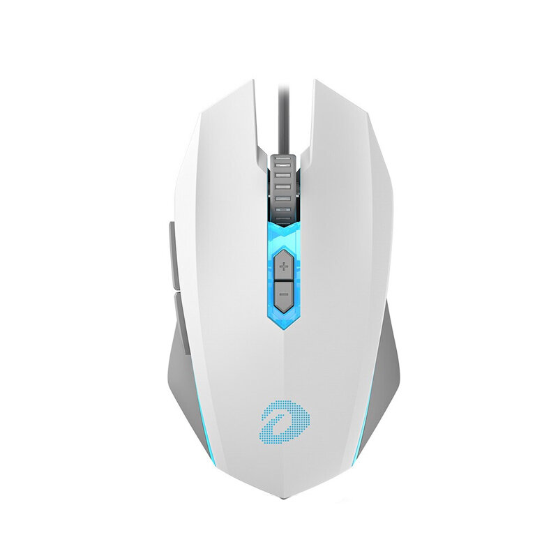 Игровая мышь Dareu EM915 проводная, первая генерация, moon, 6000DPI, макро, яркая подсветка, комфортное ощущение
