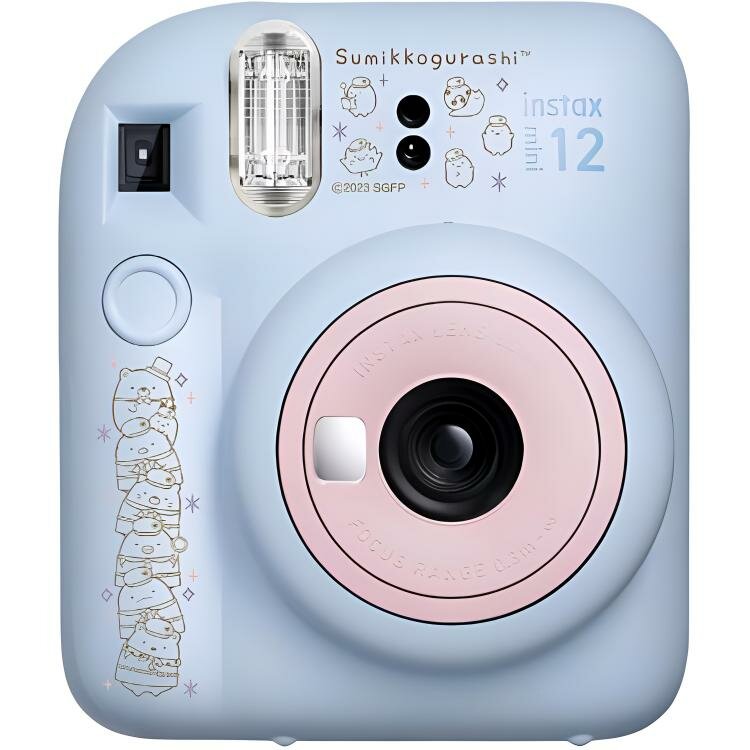 Мгновенная камера FUJIFILM INSTAX Mini12 white, +Crystal Case