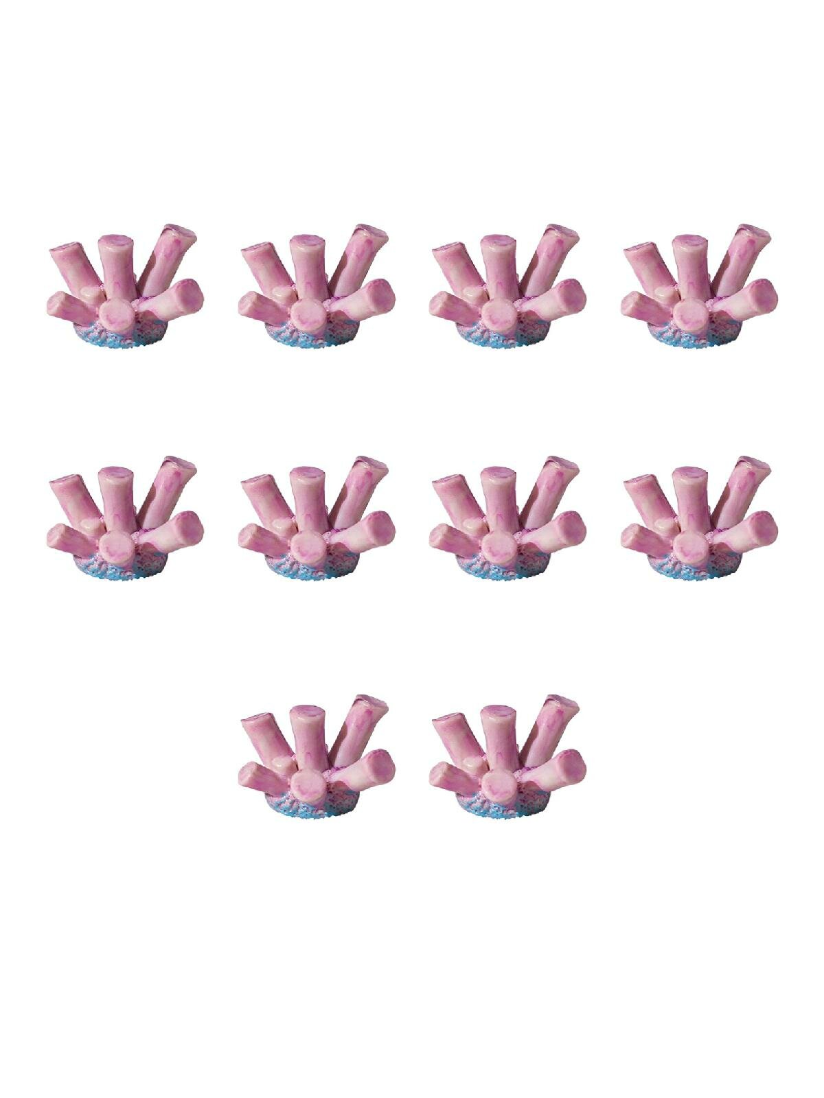 10шт Аквариумов Акваскейпы Имитация водных растений Кораллы Украшения Подводные