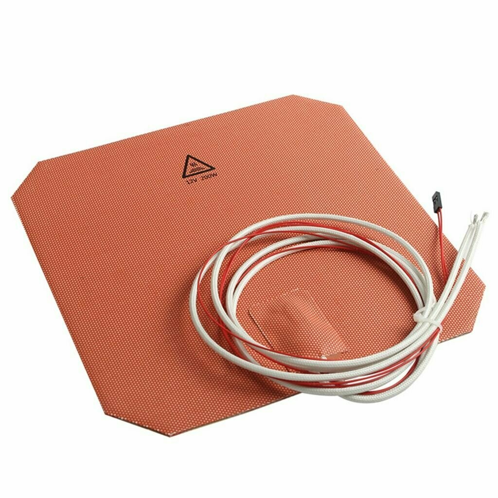 (1 Комплект) 220x220mm12V200W Импортный Материал DC Отопление Pad
