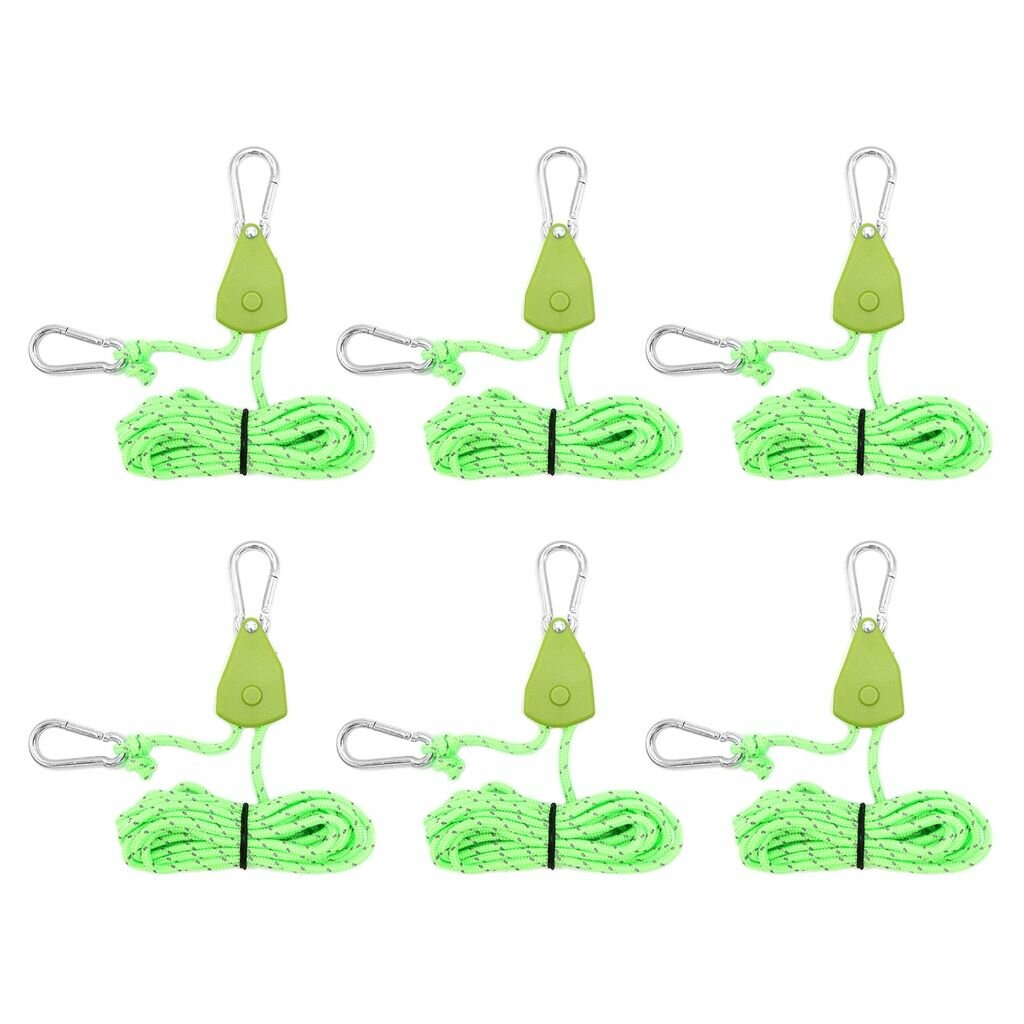 Регулятор шкива веревки для палатки Фиксированная пряжка Регулируемый стопор с храповым механизмом Вешалки кемпинга