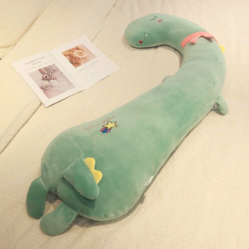 Большая белая подушка-гусь для сна между ногами, специальная игрушка-кукла для девочек, плюшевая игрушка для девочек,