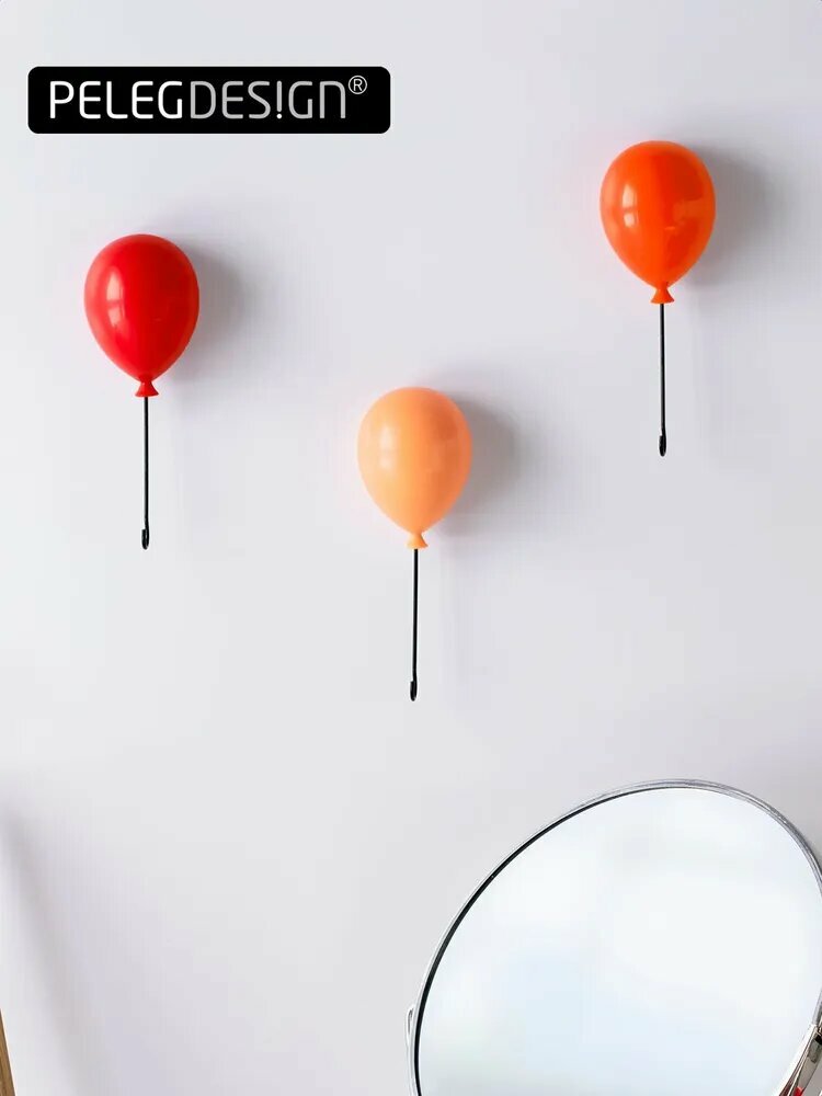 Peleg Design Ключница настенная с 1 крюч, 3 шт