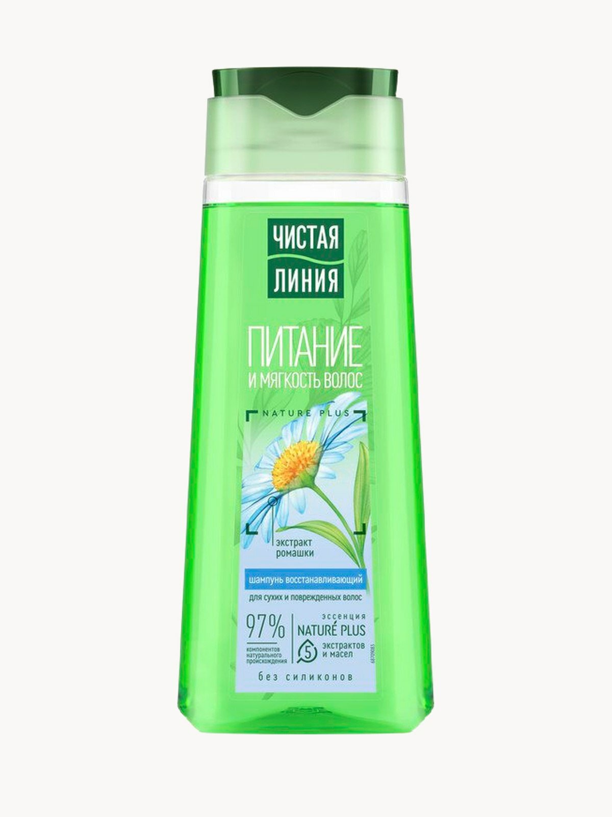Чистая Линия шампунь для сухих и поврежденных волос Ромашка 250 мл