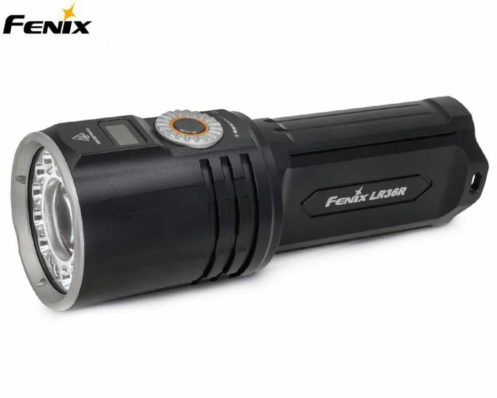 Поисковый фонарь Fenix LR36R, 2 x 21700, 1260 метров, 10000 люмен (Комплект)