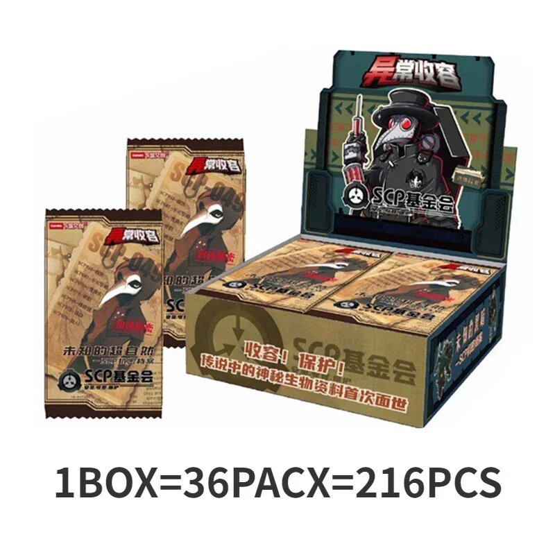 SCP Foundation Thaumiel Monster Карта Bandai 1BOX