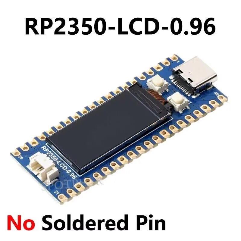 Raspberry Pi Pico 2 RP2350 с ЖК-экраном Waveshare RP2350-LCD-0.96